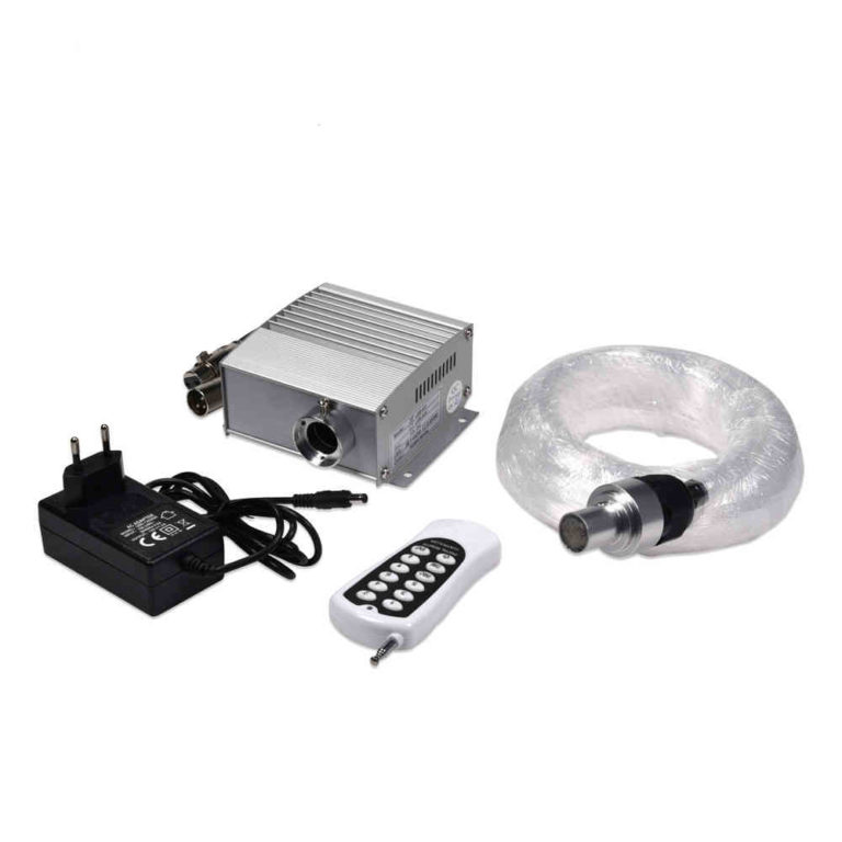 3x2W RGB LED Small Fiber Optic Star Ceiling Lighting Kit - SanliLED.cn