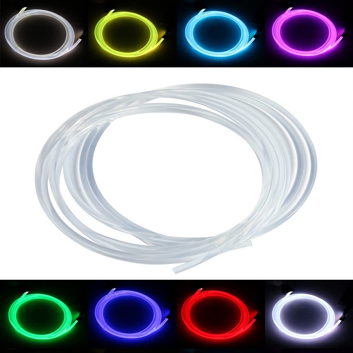 Solid Core Side Glow Fiber Optic Cable - SanliLED.cn